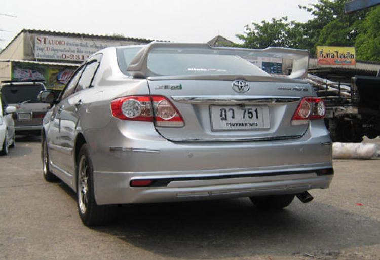 แต่งรถ Toyota Altis 08-12 ที่ Ninto Trust Shop