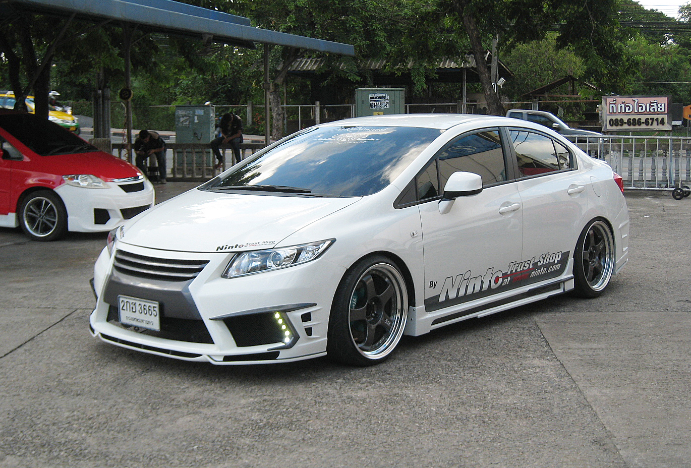 แต่งรถ Honda Civic FB 2012-2015 ที่ Ninto Trust Shop