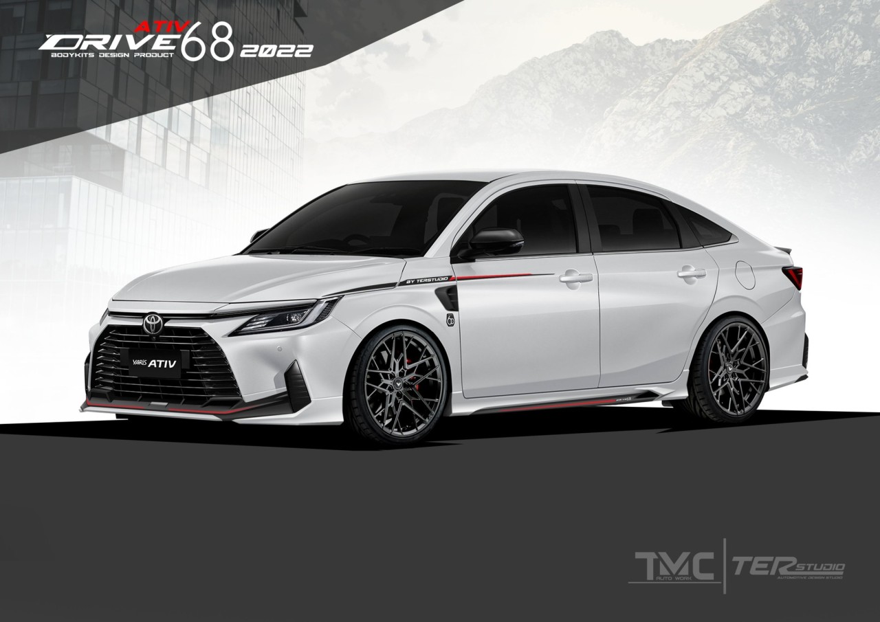 แต่งรถ Toyota Ativ 2022 ที่ Ninto Trust Shop