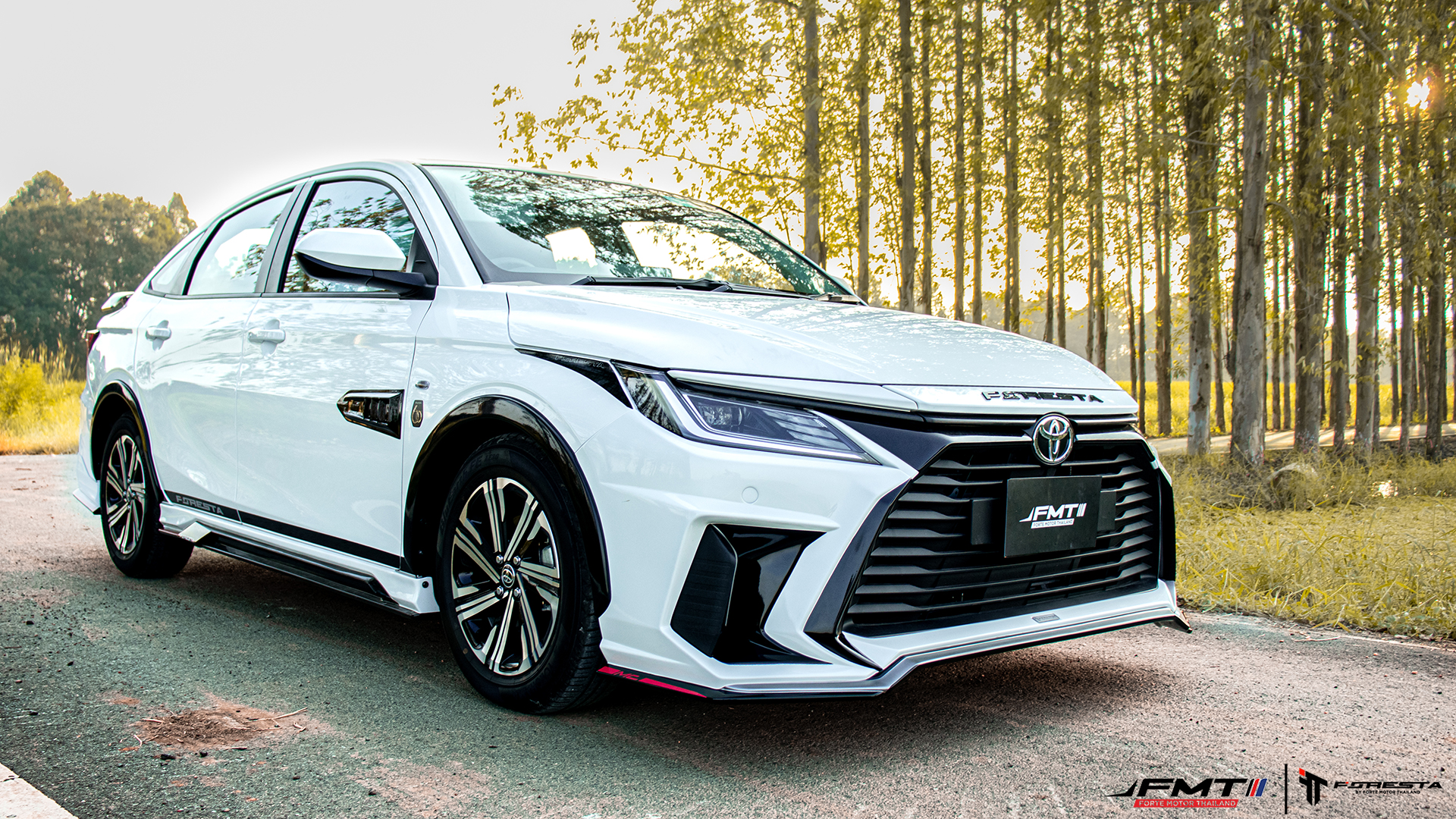 ชุดแต่ง Toyota Ativ 2023 Mc ทรง Foresta | NINTO TRUST SHOP