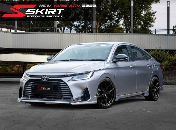 ชุดแต่ง Toyota Ativ 2023 ทรง S-Skirt68 | NINTO TRUST SHOP